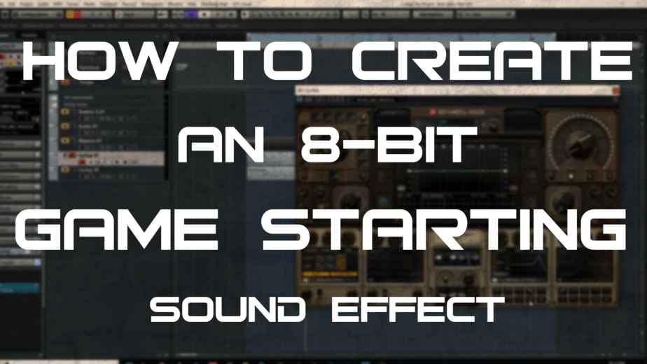 How To Make An 8-Bit Game Starting Sound - David Dumais Audio | Game ...