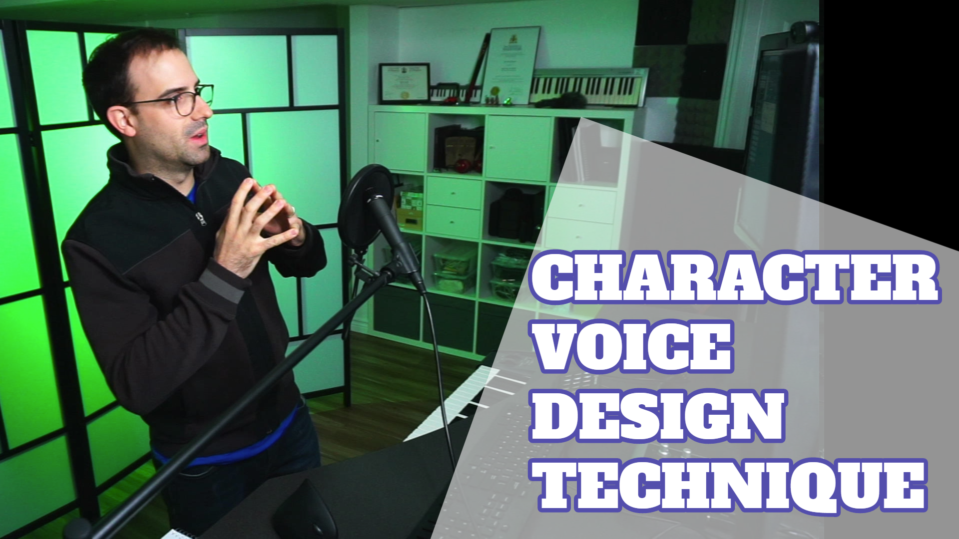 Character Voice Sound Design Technique